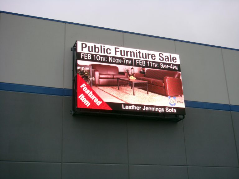 Building Mounted Led Display | Digital Signage, LED Signage and ...