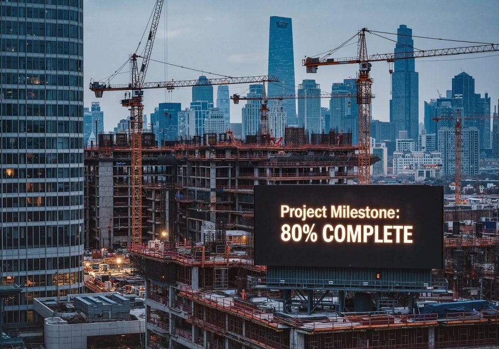 LED Signage for Construction & Property Development | Digital Signage ...